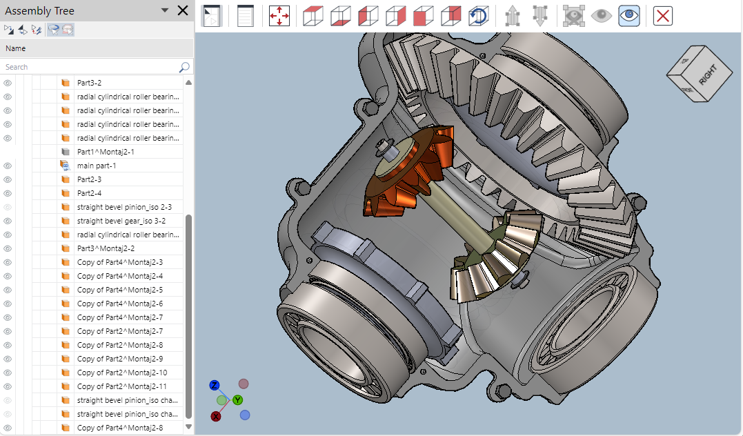 Selecting and Hiding Parts in Envision Viewer | Canvas Envision Knowledge Base